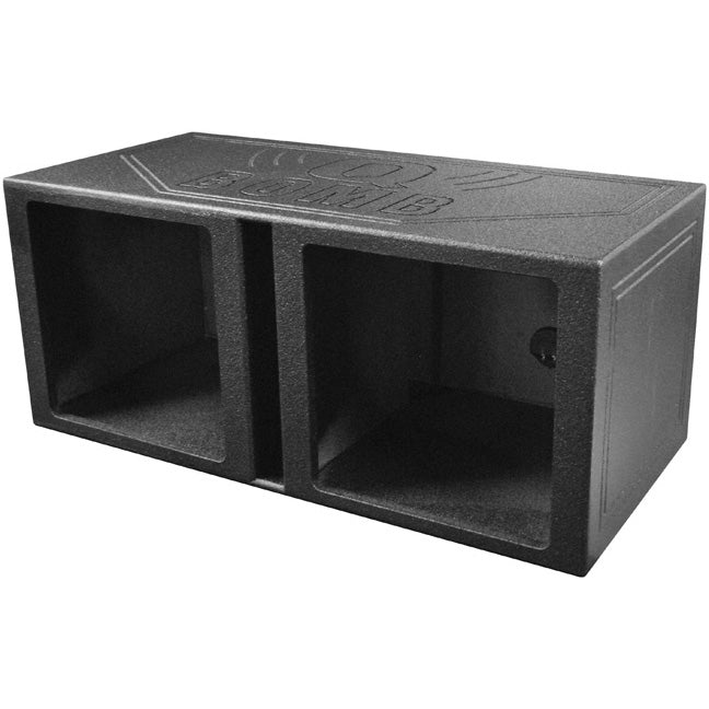 DUAL QBOMB PORTED MDF SUBWOOFER ENCLOSURE BOX FOR (2) 15" KICKER L7 ...