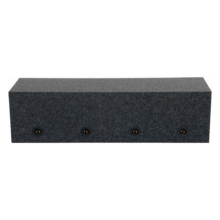 QUAD 12" HEAVY-DUTY SUBWOOFER ENCLOSURE w/ 1” MDF FACE for (4) 12 ...