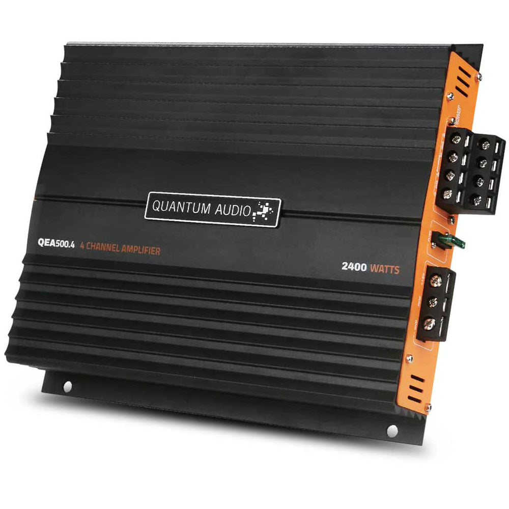QUANTUM AUDIO QEA500.4 2400W MAX CLASS-A/B 4-CHANNEL CAR AUDIO ...