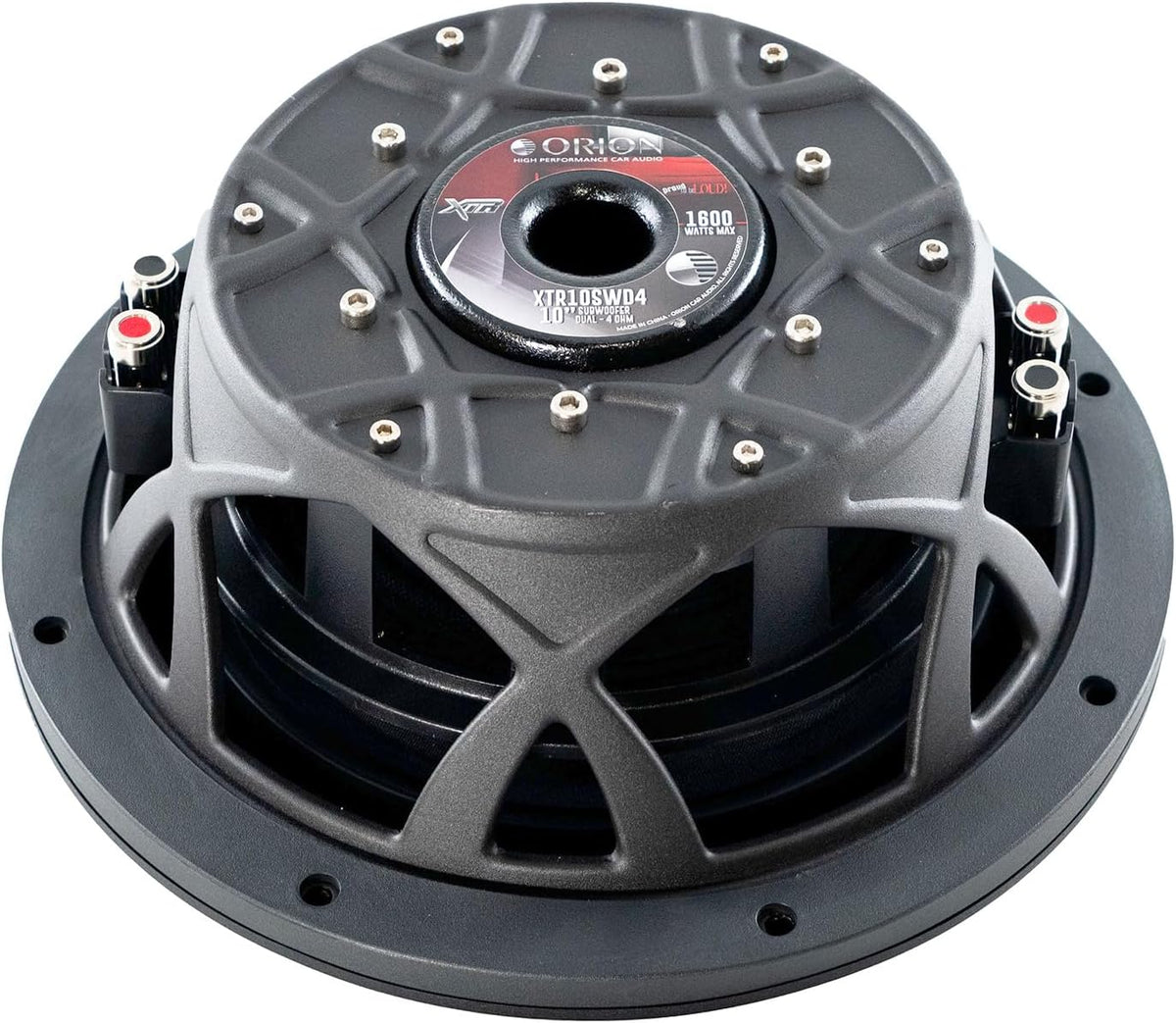 ORION XTR10SWD4 10" XTR SHALLOW 400W RMS | 1600W MAX 4-OHM DVC SLIM ...