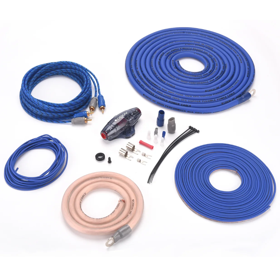 ORION COPPERKIT4 4 GAUGE 100% OFC (OXYGEN FREE COPPER) AMPLIFIER WIRING ...